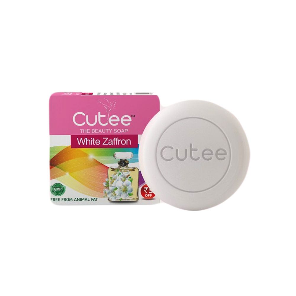 Cutee White Zaffron soap – 100g – Shysha