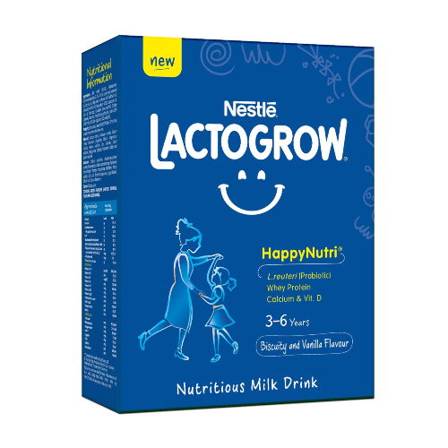 Nestle Lactogrow Nutritious Milk Drink Powder | Biscuity Vanilla ...
